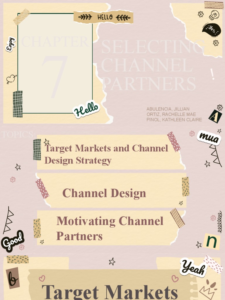 Channel Partner Selection Strategies | PDF | Market Segmentation ...