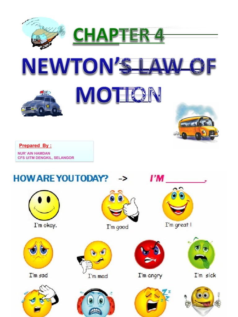 Chapter 4 Newton's Laws of Motion | PDF | Force | Newton's Laws Of Motion
