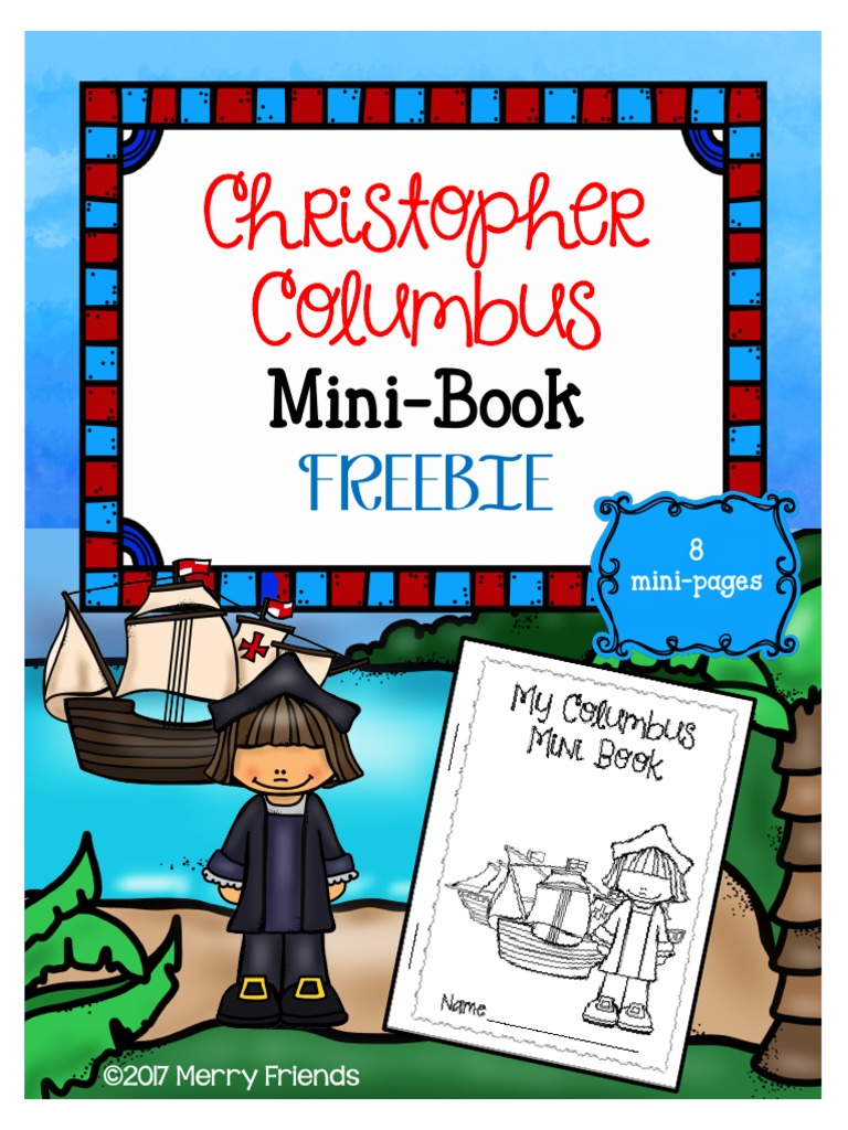 Freebie Christophercolumbus 8 Page Mini Book | PDF | Christopher ...