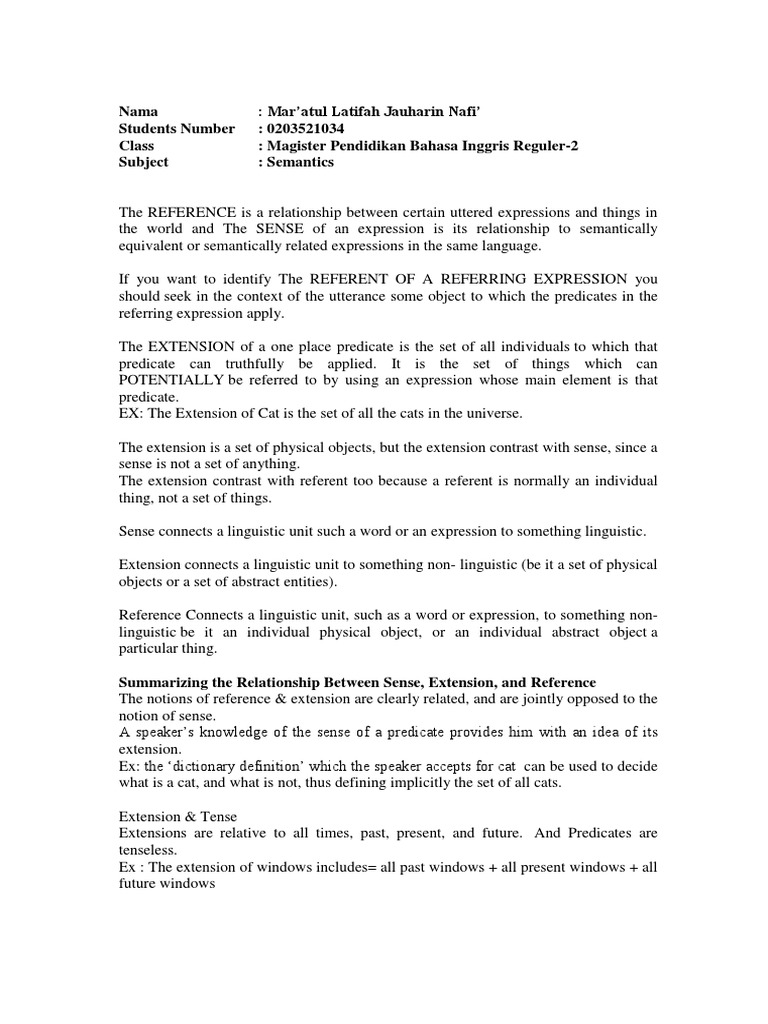 Nama: Mar'atul Latifah Jauharin Nafi' Students Number: 0203521034 Class ...