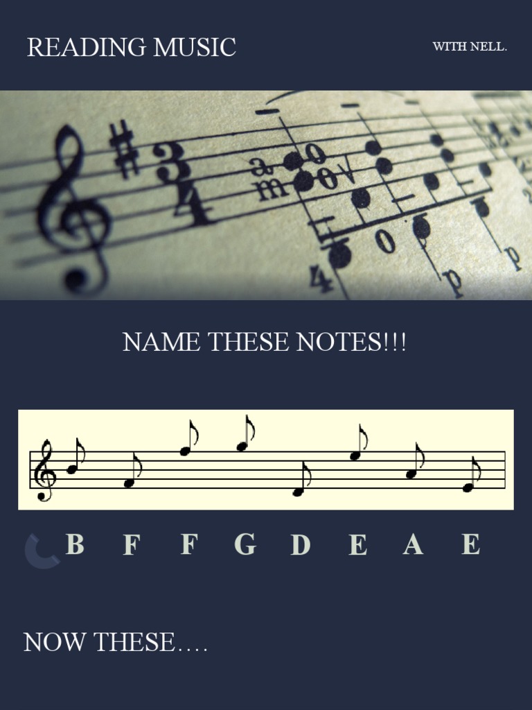 Reading Music: Notes and Values | PDF | Art