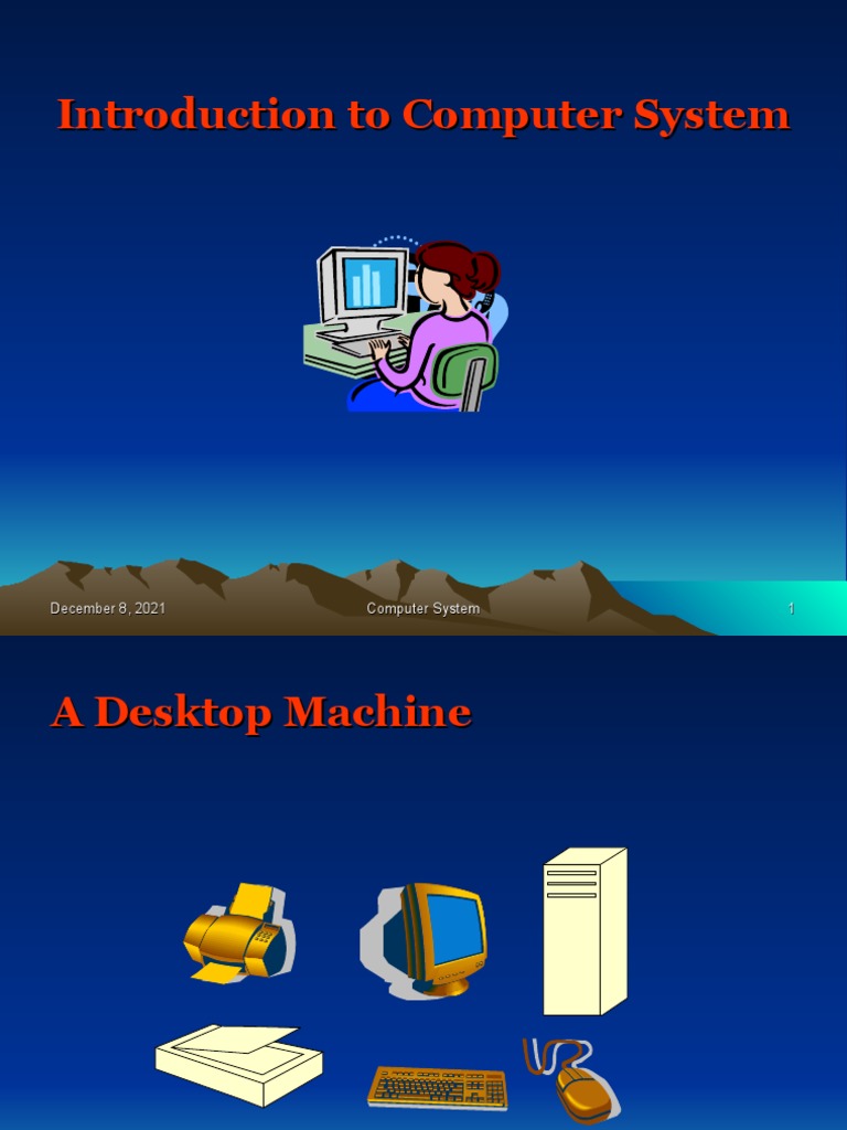 Computer System Pdf Computer Data Storage Computer Hardware 4709