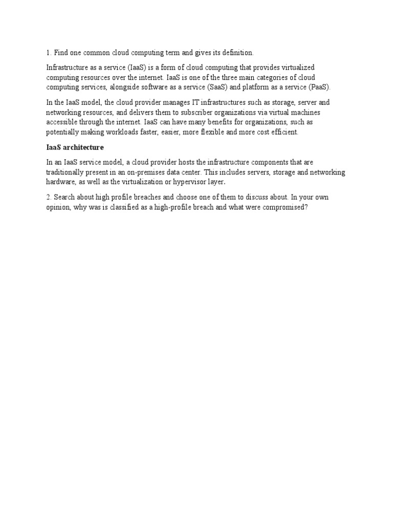 Module 2 Activity | PDF