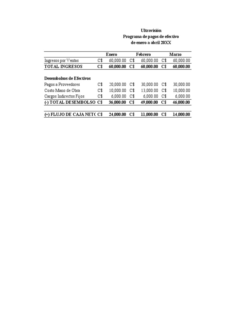 Ejercicios Presupuesto de Efectivo | PDF | Presupuesto | Salario Ejercicios Presupuesto de Efectivo | PDF | Presupuesto | Salario