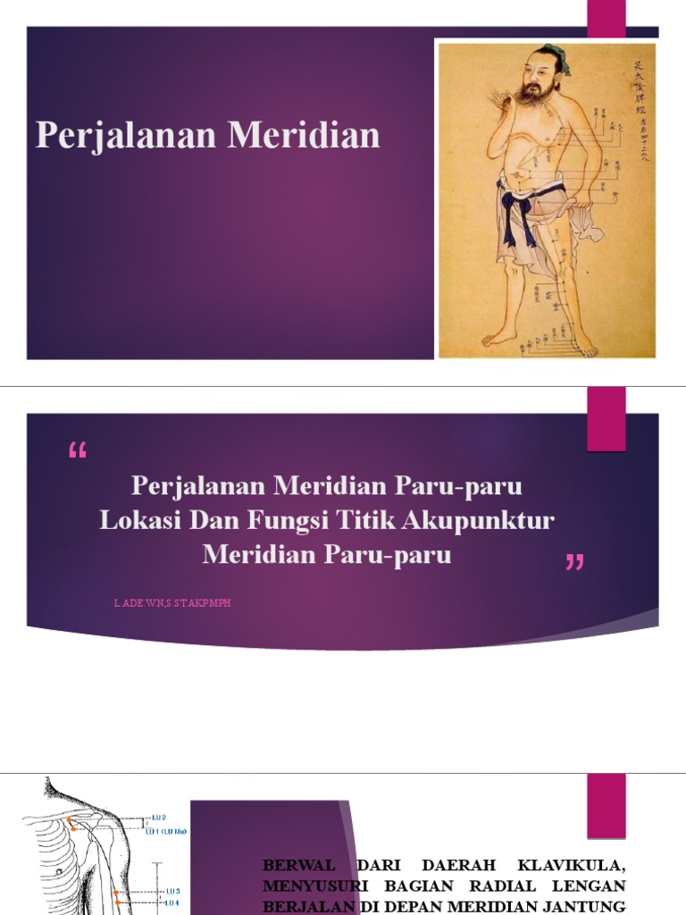 Meridian Pathways of the Lung and Large Intestine: A Guide to ...