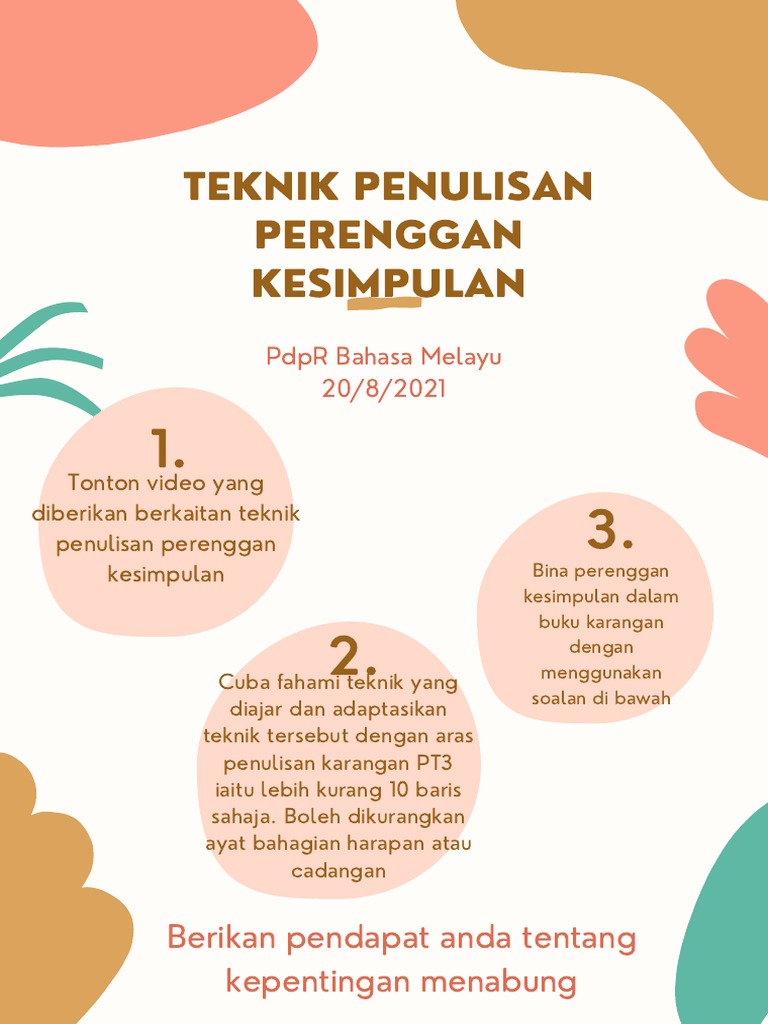 Teknik Menulis Kesimpulan | PDF