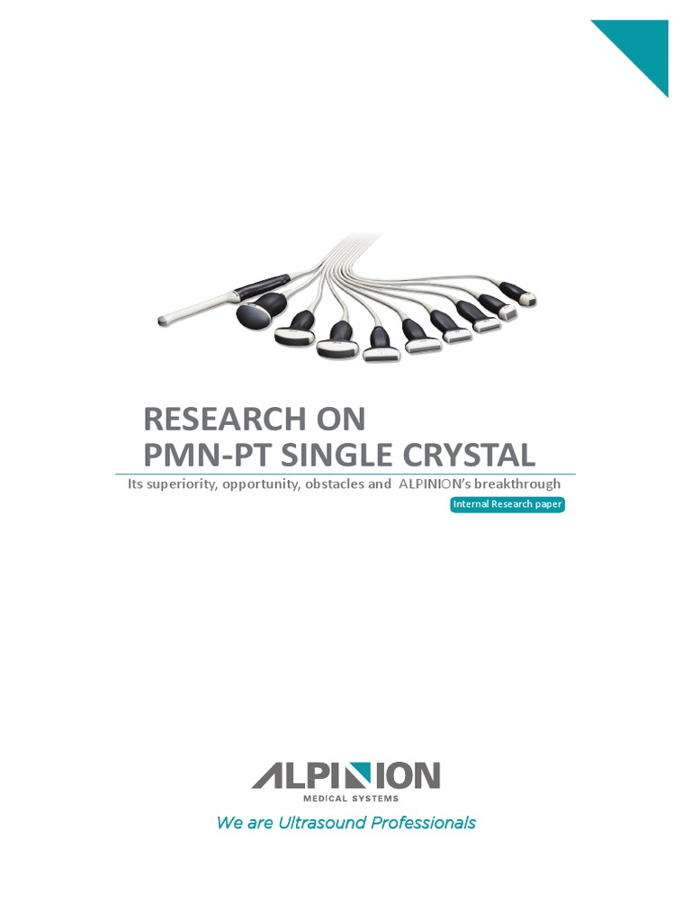 Research On PMN-PT Single Crystal | PDF | Piezoelectricity | Ceramics