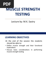 Manual Muscle Test Scales and Grading Criteria - UpToDate | PDF ...