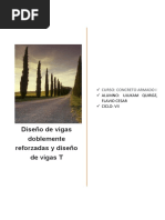 Vigas Doblemente Reforzadas | PDF | Doblar | Mecanica clasica