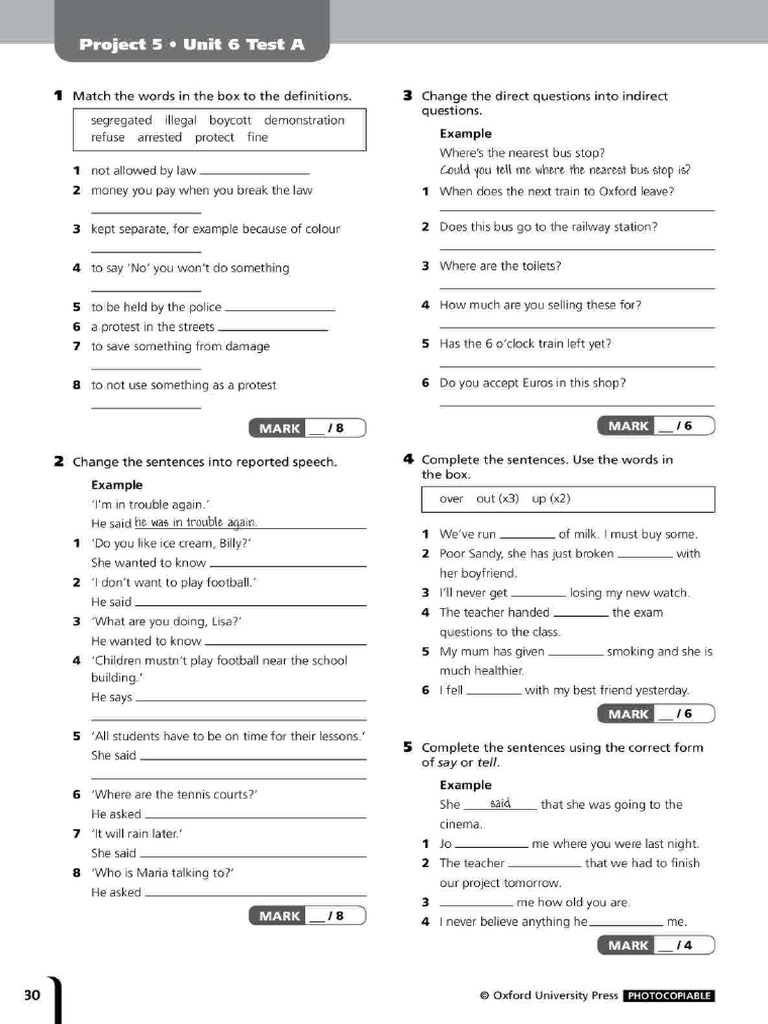 Project 5 Test | PDF