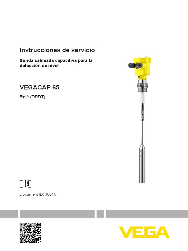 ES VEGACAP 65 Relé (DPDT) | PDF | Electrónica | Aislador (Electricidad)