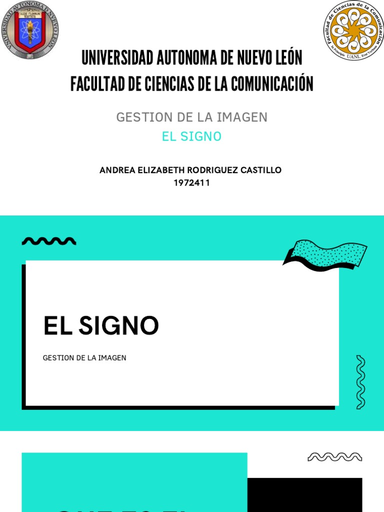 El Signo | PDF | Los símbolos | Comunicación