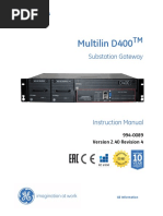 SCADA System (RTU) D20MX Substation Controller Instruction Manual | PDF ...