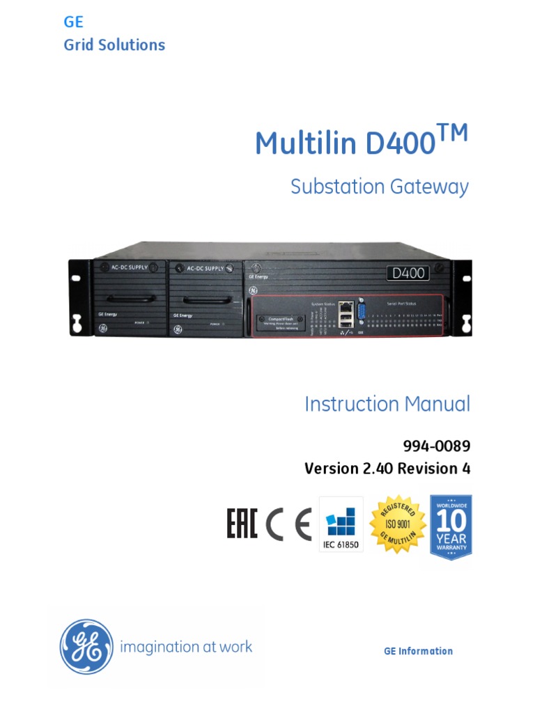 D400 Manual V240 | PDF | Computer Network | Computing