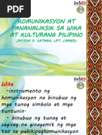 Wikang Opisyal | PDF