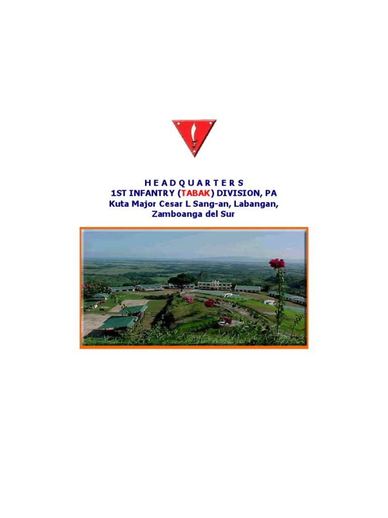 Philippine Army - 1st Infantry (Tabak) Division | Download Free PDF ...