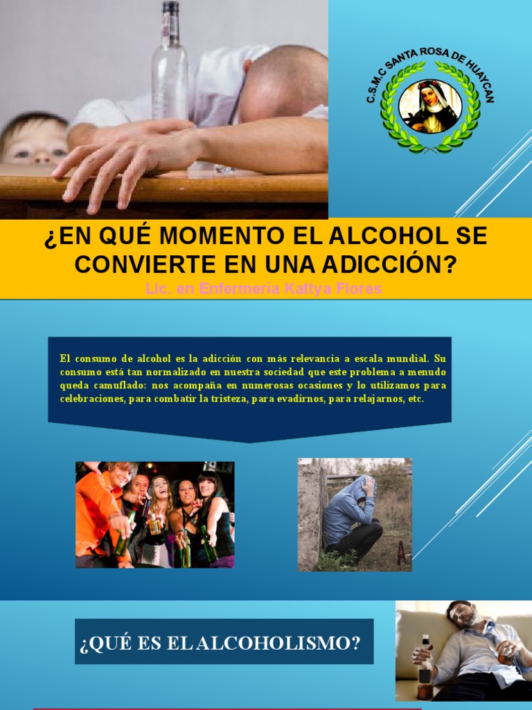 Alcoholismo | PDF | Alcoholismo | La dependencia de sustancias