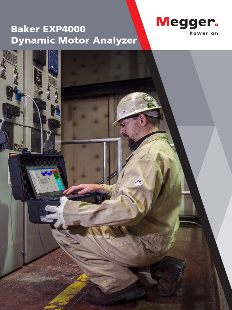 Megger Baker EXP4000 Brochure en A4 Online | PDF | Electric Motor ...