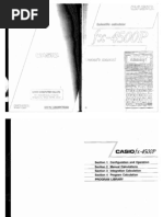 00 CASIO QuickStartGuide Fx-CG50 Function Keys and Icons | PDF | Equations | Icon (Computing)