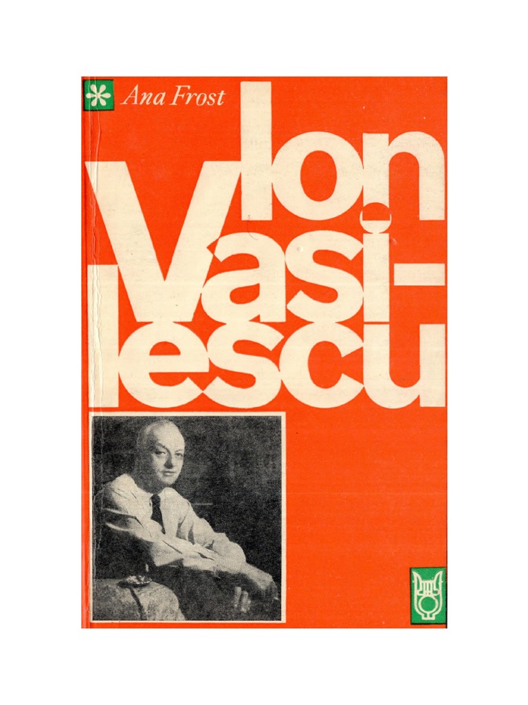 Ana Frost - Ion Vasilescu | PDF