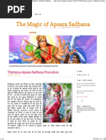 Apsara Sadhana PDF | PDF