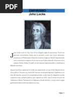 La Teoría de La Tabula Rasa de John Locke | PDF | John Locke | Empirismo