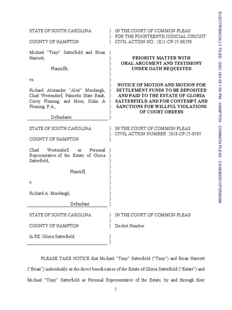 2021-10-05 Motion For Sanctions With Exhibits Redacted | PDF | Lawyer ...