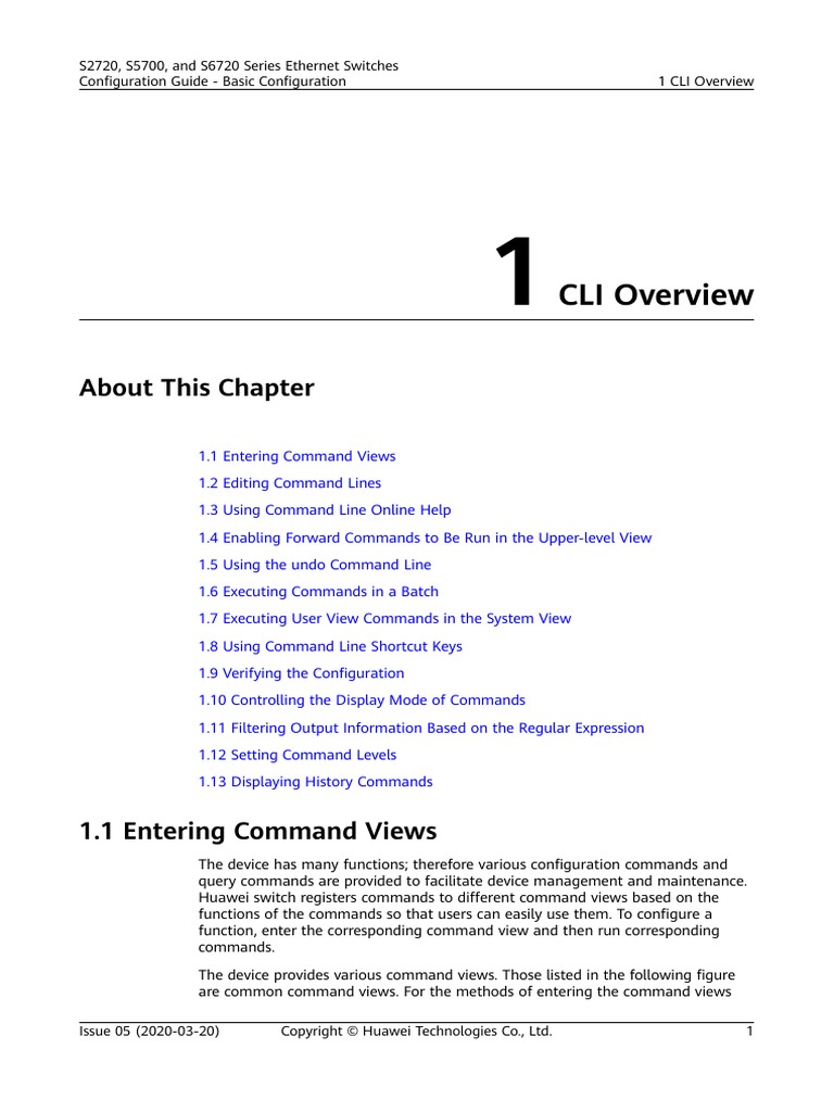 CLI Overview: About This Chapter | Download Free PDF | Command Line Interface | File Transfer ...