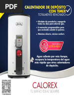 Ficha Técnica Calorex | PDF | Ingeniería de Edificación | Química