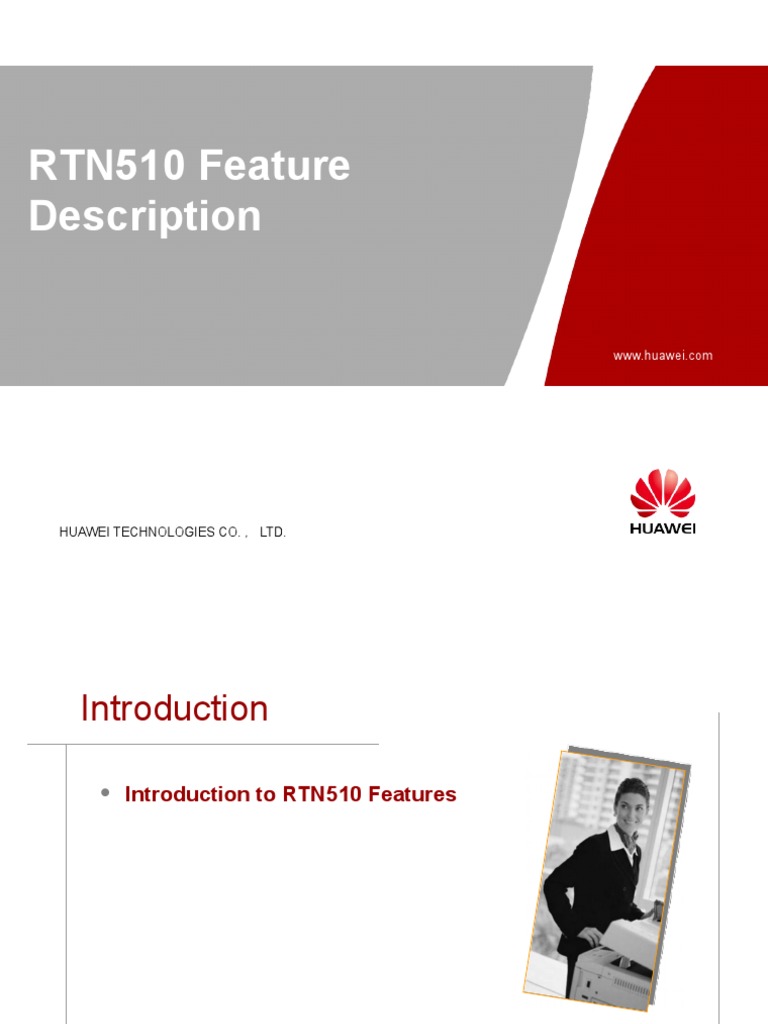 RTN510 Feature Description: Huawei Technologies Co. LTD | PDF ...