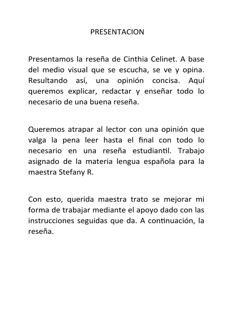 Reseña de Pelicula | PDF | Arte | Historia