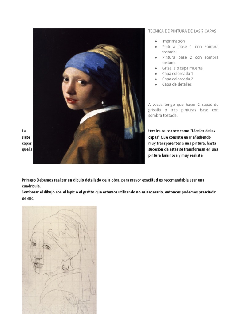 Técnica de Pintura en 7 Capas | PDF | Color | Pintar