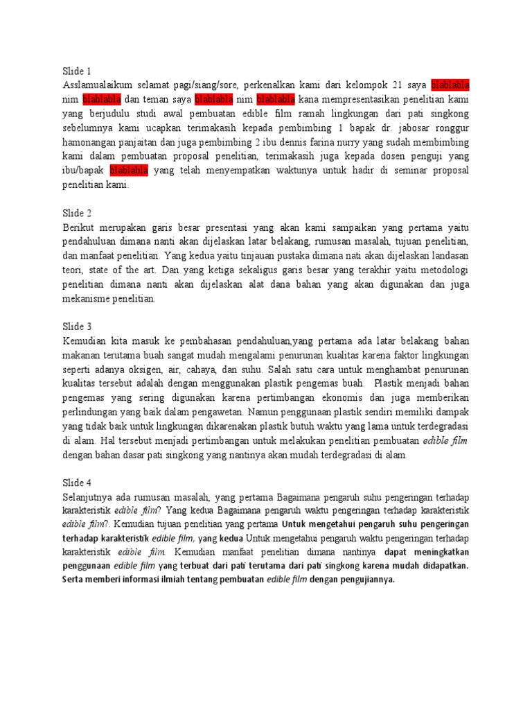 Script Presentasi Pdf