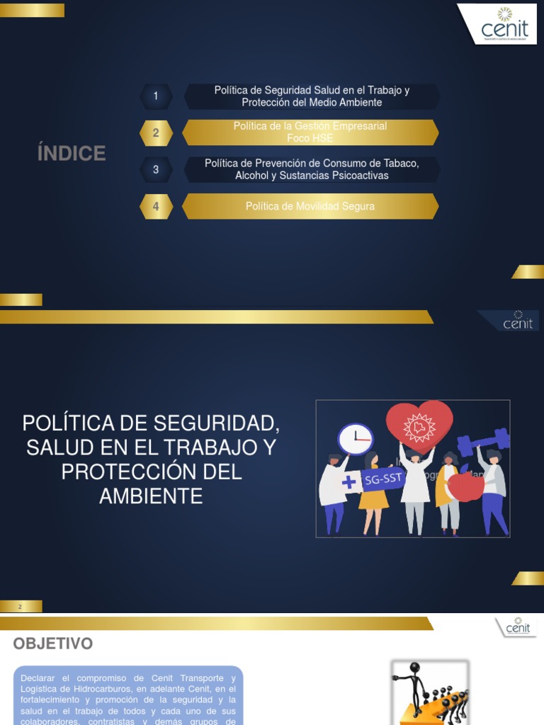 Politicas HSE y Gestión Empresarial Tabaco... Movilidad | PDF | Drogas ...