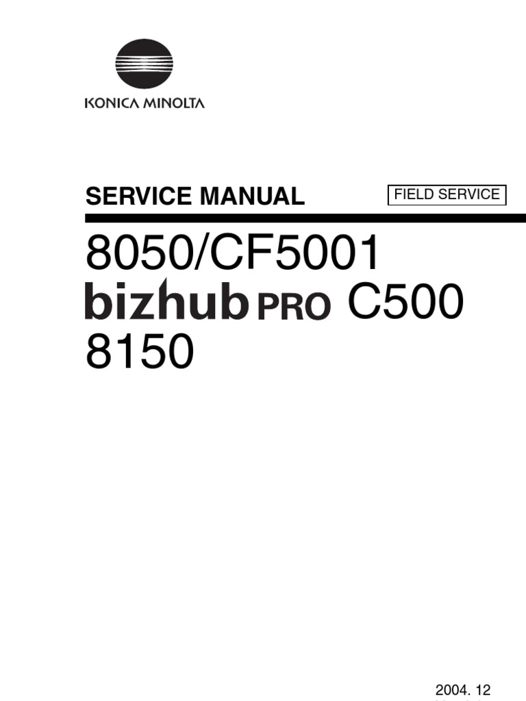 SvcField8050 C500 CF5001MANUAL | PDF | Ac Power Plugs And Sockets ...
