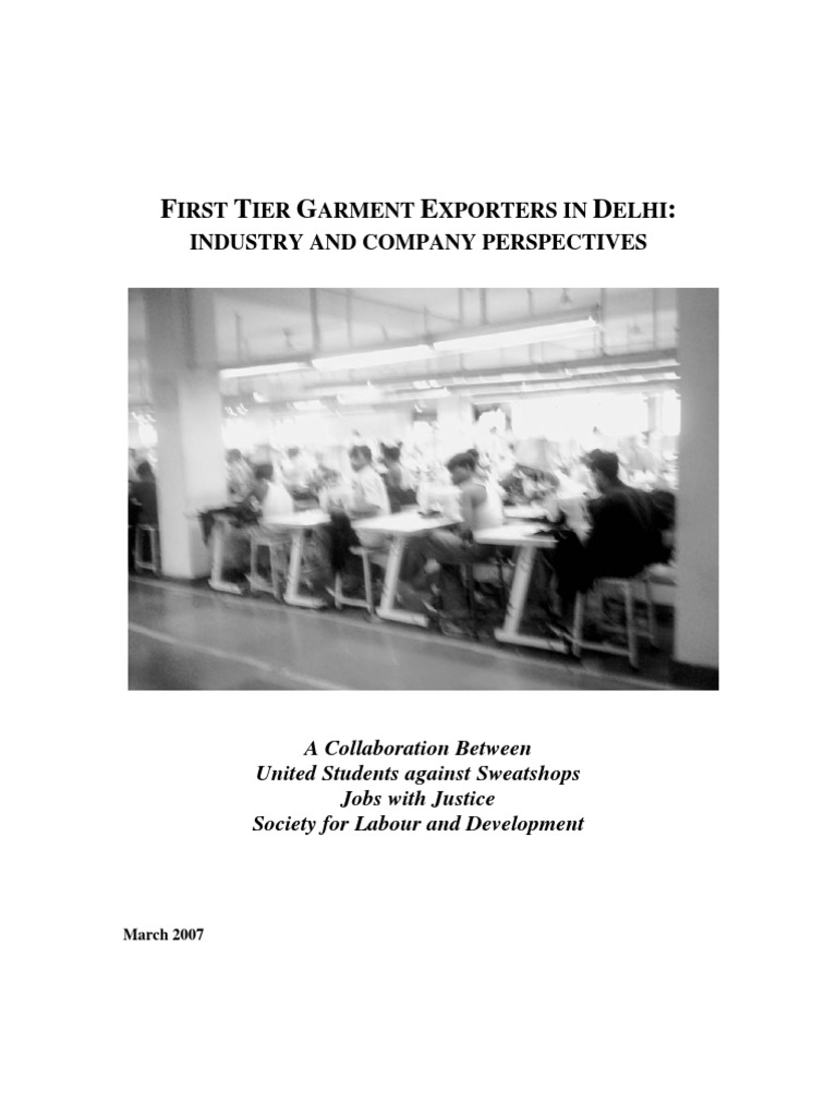 Garment Exporters Report | PDF | Employment | Retail