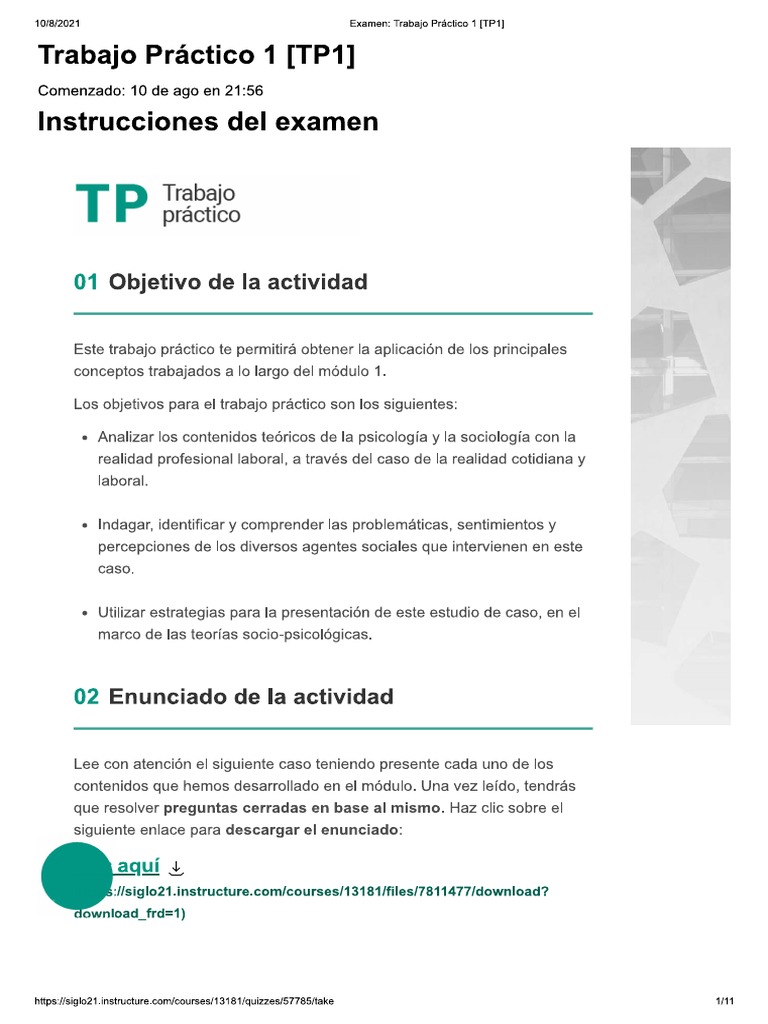 Trabajo Prac 1 | PDF