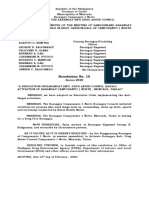 Bpoc Organizational Structure: Hon. Angelica T. Camarillo Hon. Joebanie ...