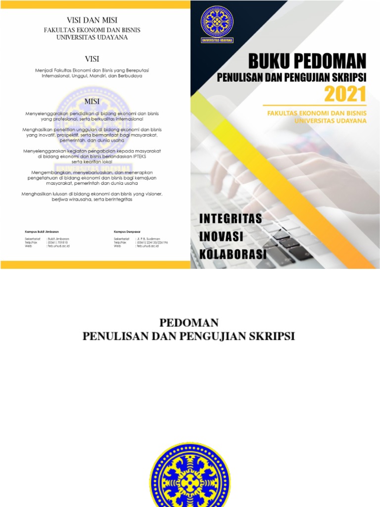 PEDOMAN SKRIPSI - 2021 - Final | PDF | Seni
