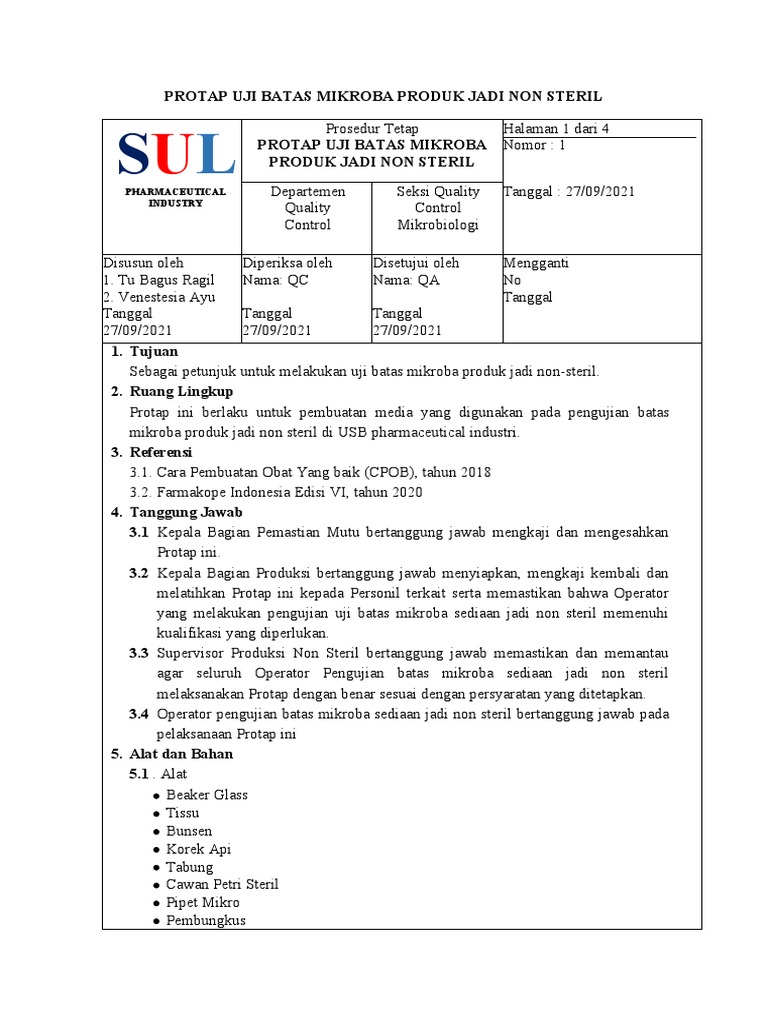 Protap Kasus 6 | PDF