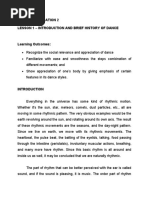 Choreographic Forms N Dance | PDF | Dances | Musical Forms