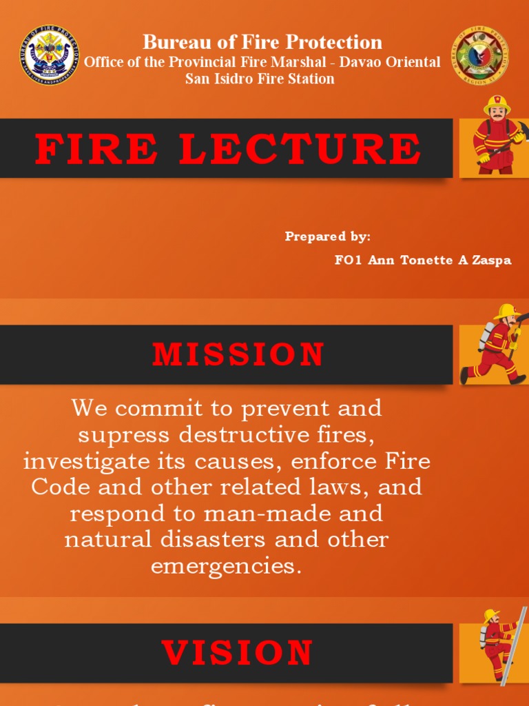 BFP Lecture (Detailed) | PDF | Fires | Hazards