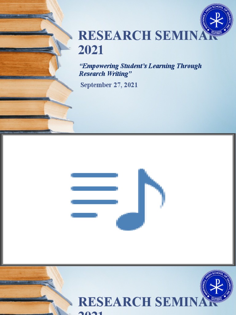 Research Seminar 2021: "Empowering Student's Learning Through Research ...