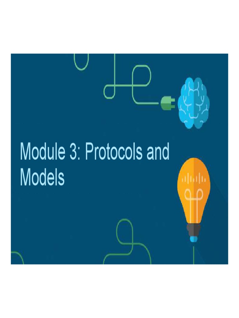 Module 3: Protocols and Models | PDF | Computer Network | Osi Model