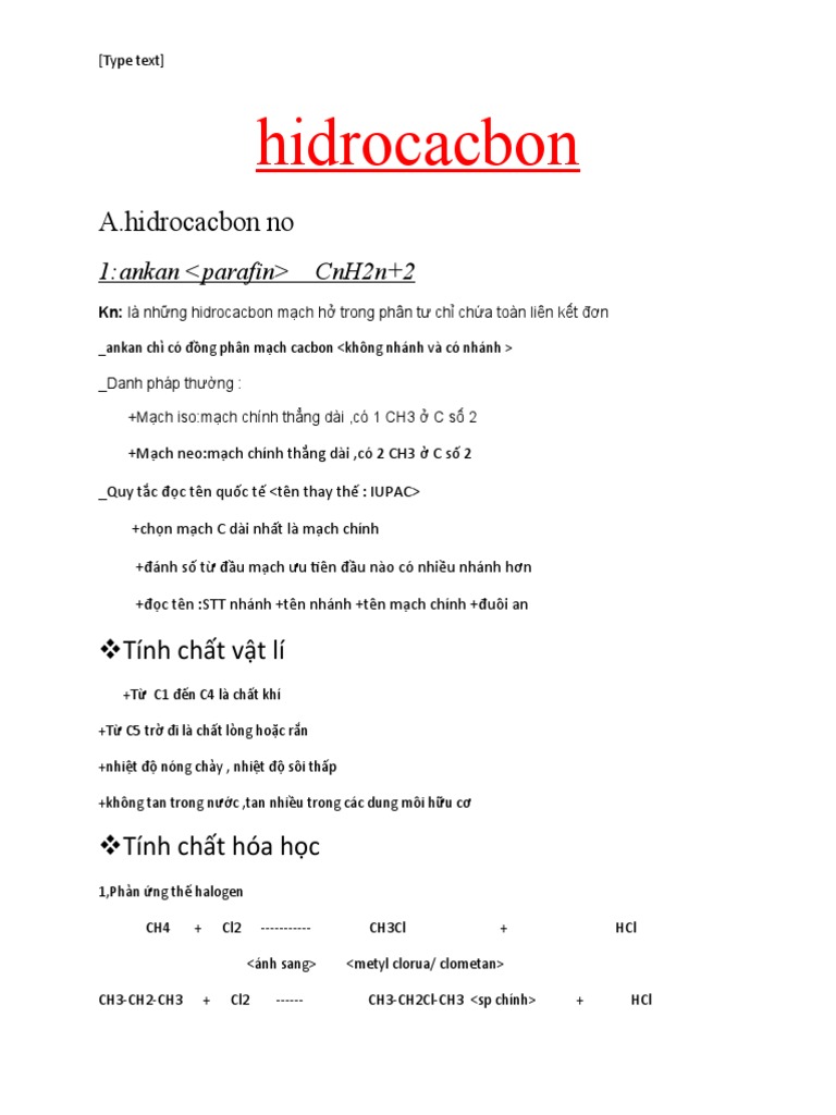 Hidrocacbon | PDF