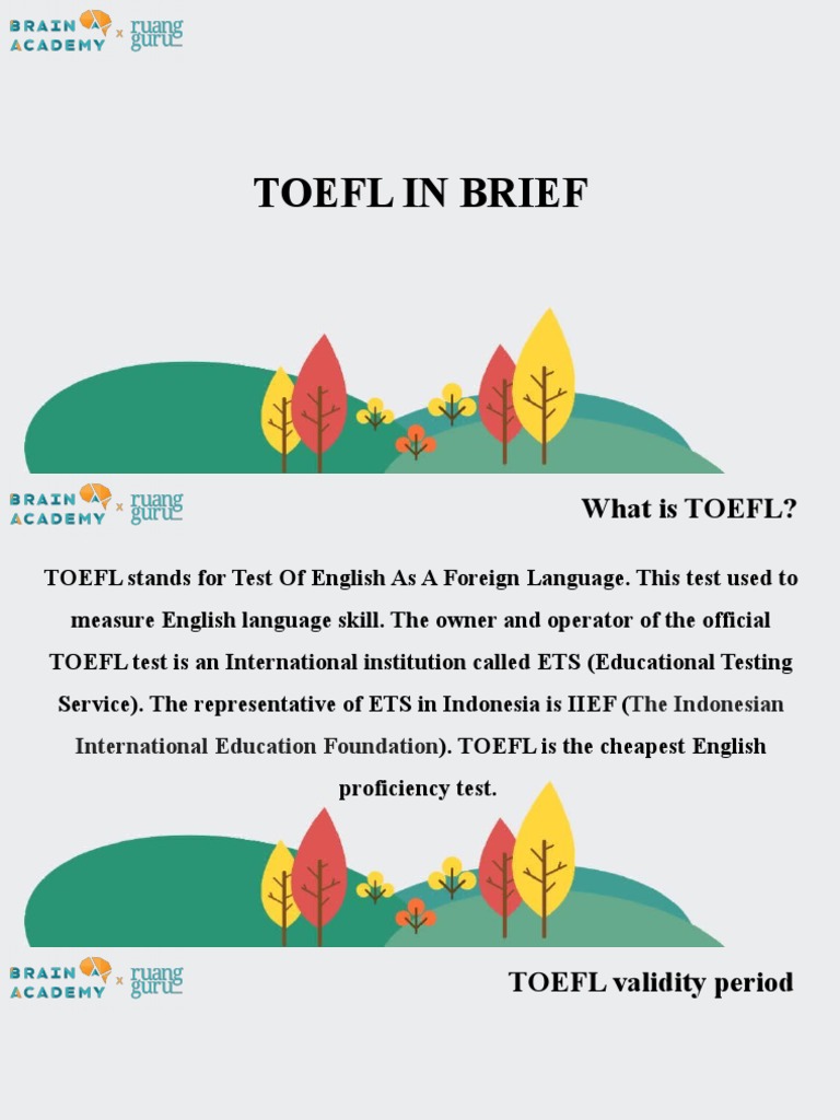 An Overview of the TOEFL Exam: Structure, Scoring, Preparation Tips ...