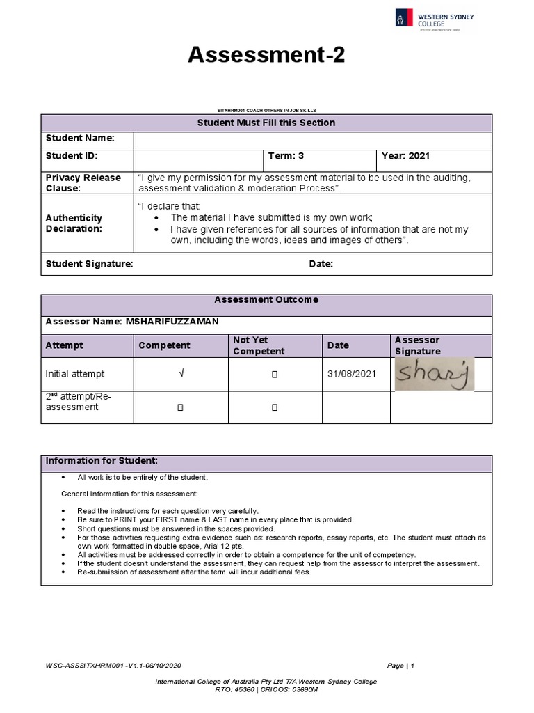Assessment Task-2 V1.1 | PDF | Mediation | Educational Technology