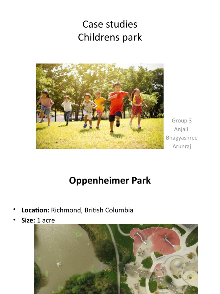 Case Studies - Childrens Park | PDF