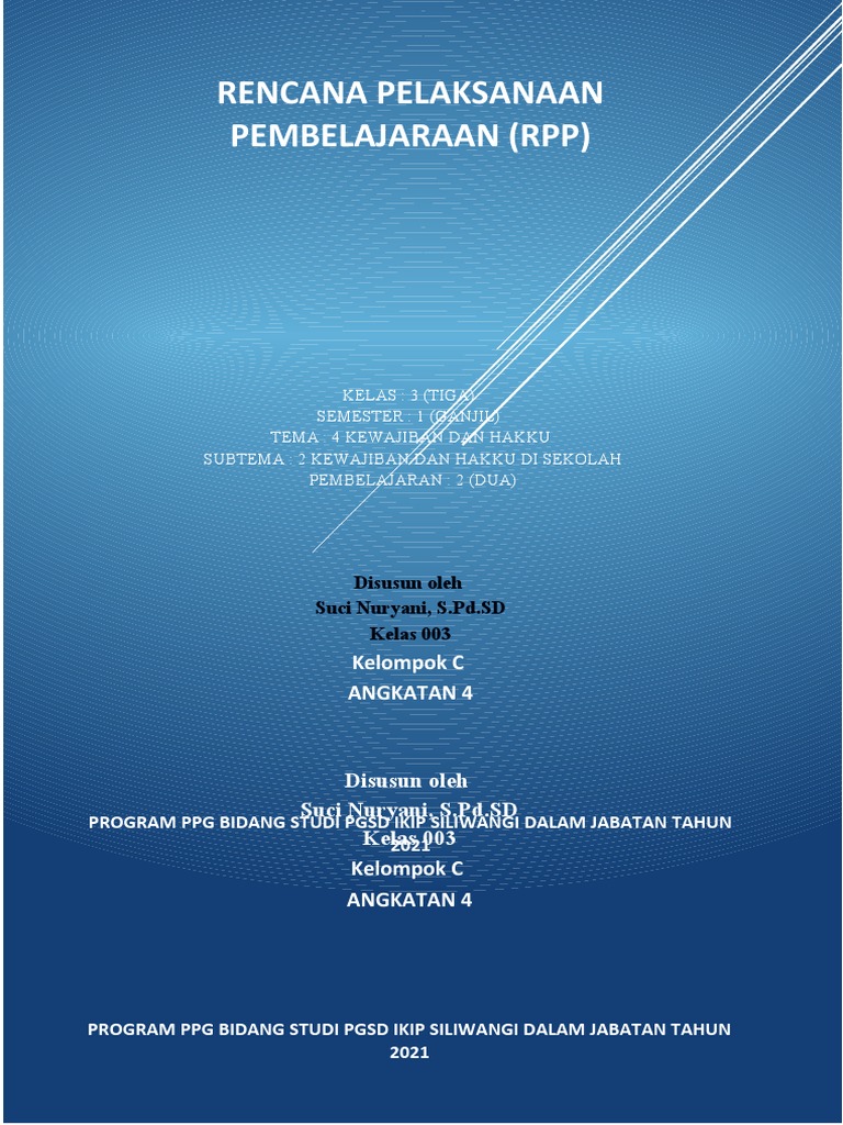 RPP 3 - Suci Nuryani | PDF