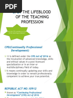 Elements of Teaching Profession | PDF | Profession | Teachers